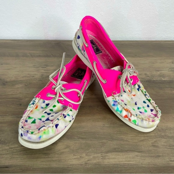 Sperry | Shoes | Milly X Sperry Collab Confetti Boat Shoes | Poshmark